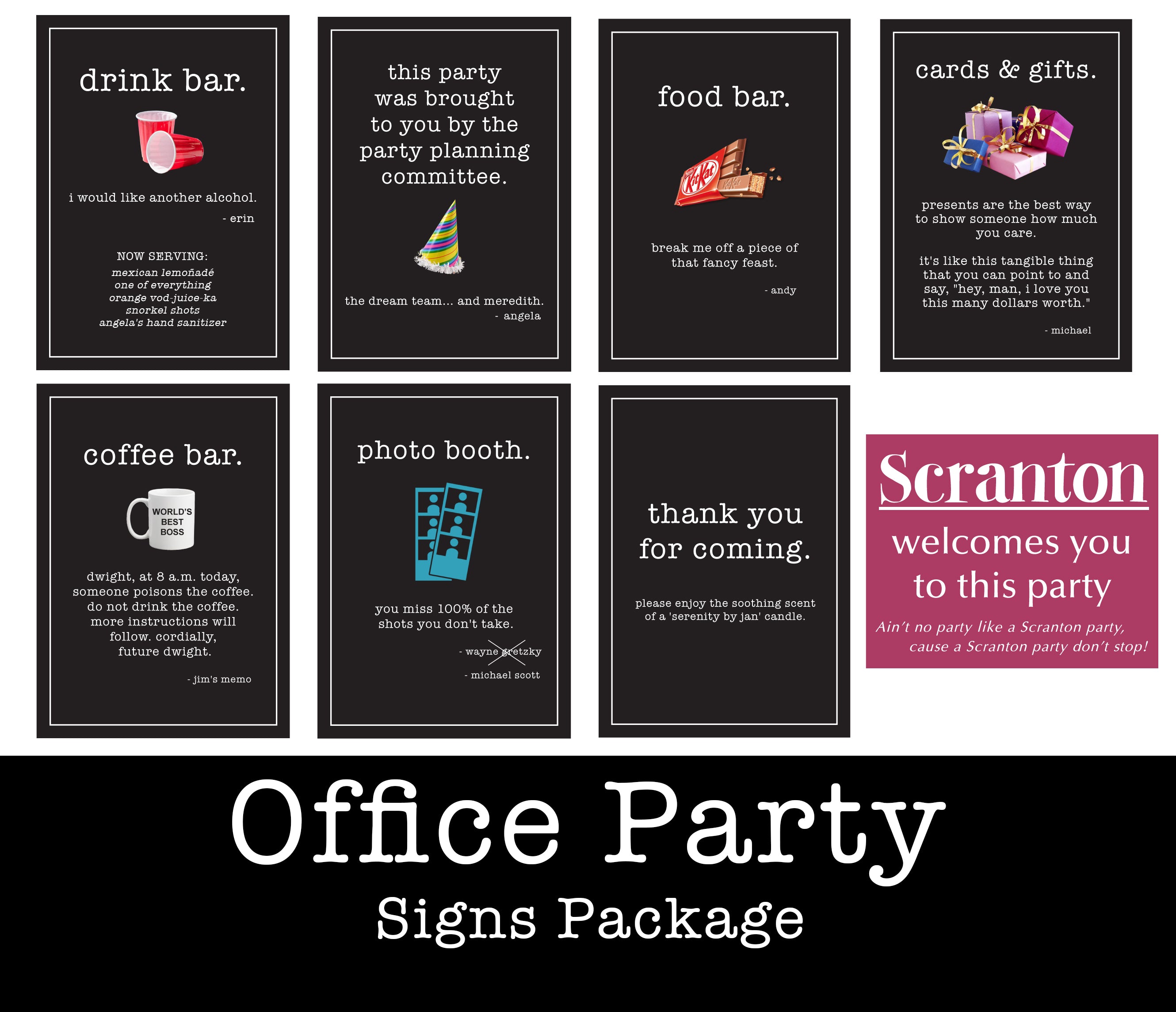 office party packages – awdesignsprintables