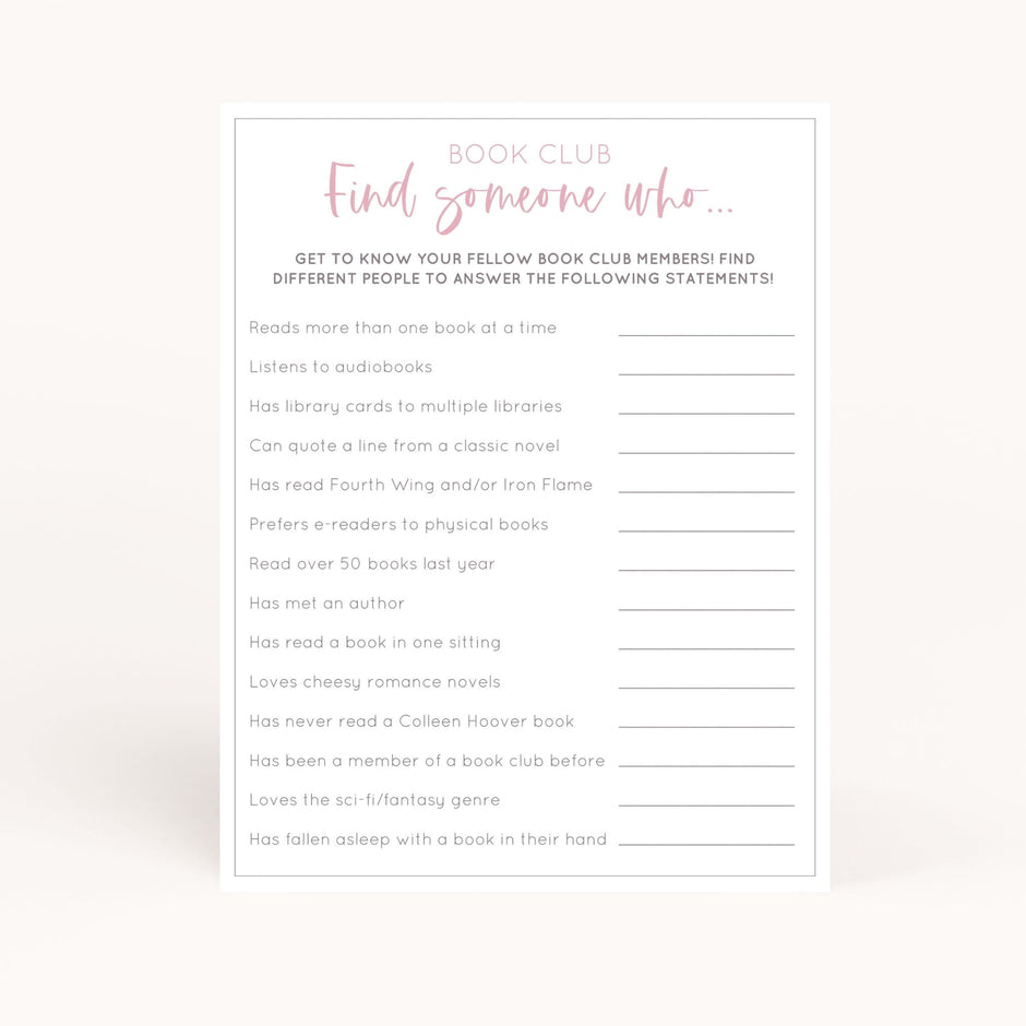 book club – awdesignsprintables