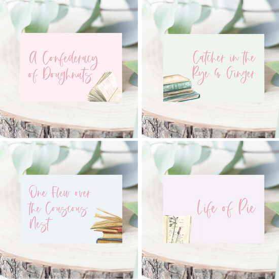 Book Club Party Printable Package – awdesignsprintables