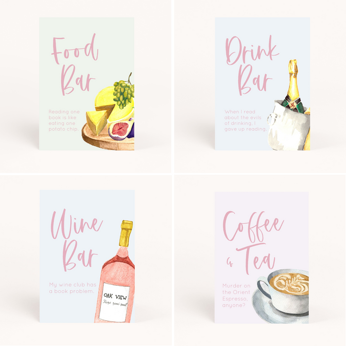 Book Club Party Printable Package – awdesignsprintables