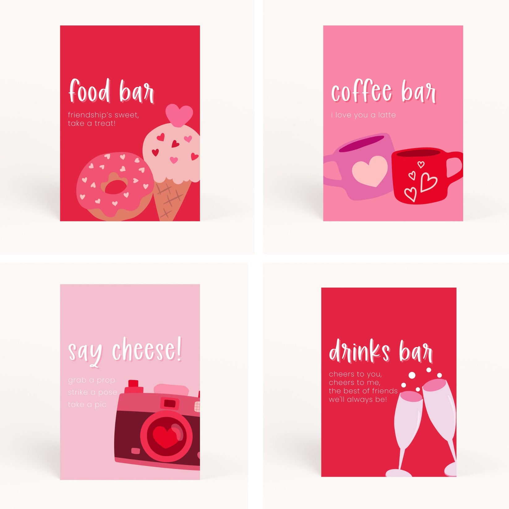 Galentine's Day Party Printable Package – awdesignsprintables