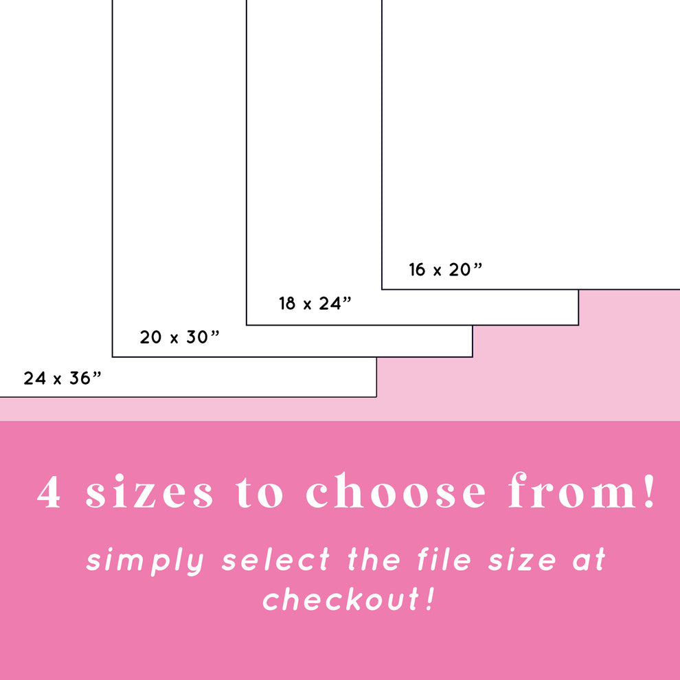 Gilmore Bridal Shower Welcome Sign Printable - Luke's – awdesignsprintables