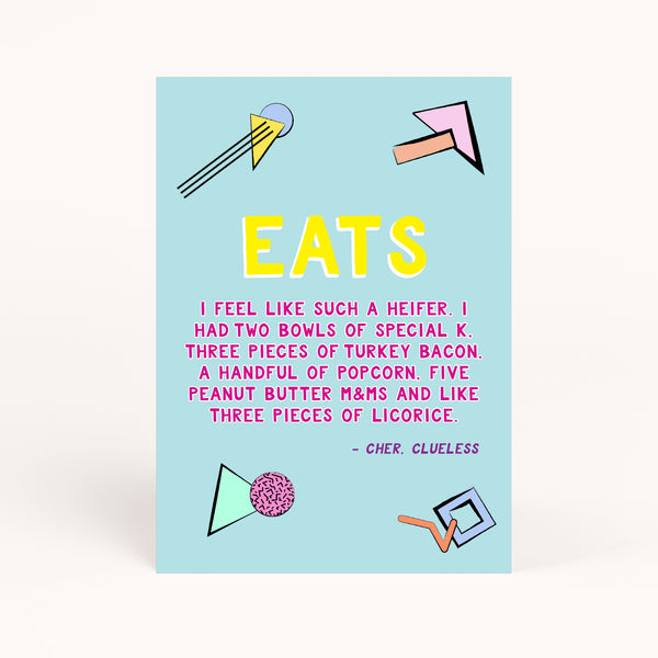 90s Party Food Sign Printable – awdesignsprintables