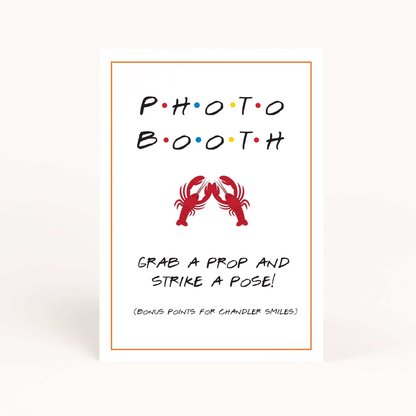 The Ultimate Friends Party Signs Printable Package – awdesignsprintables