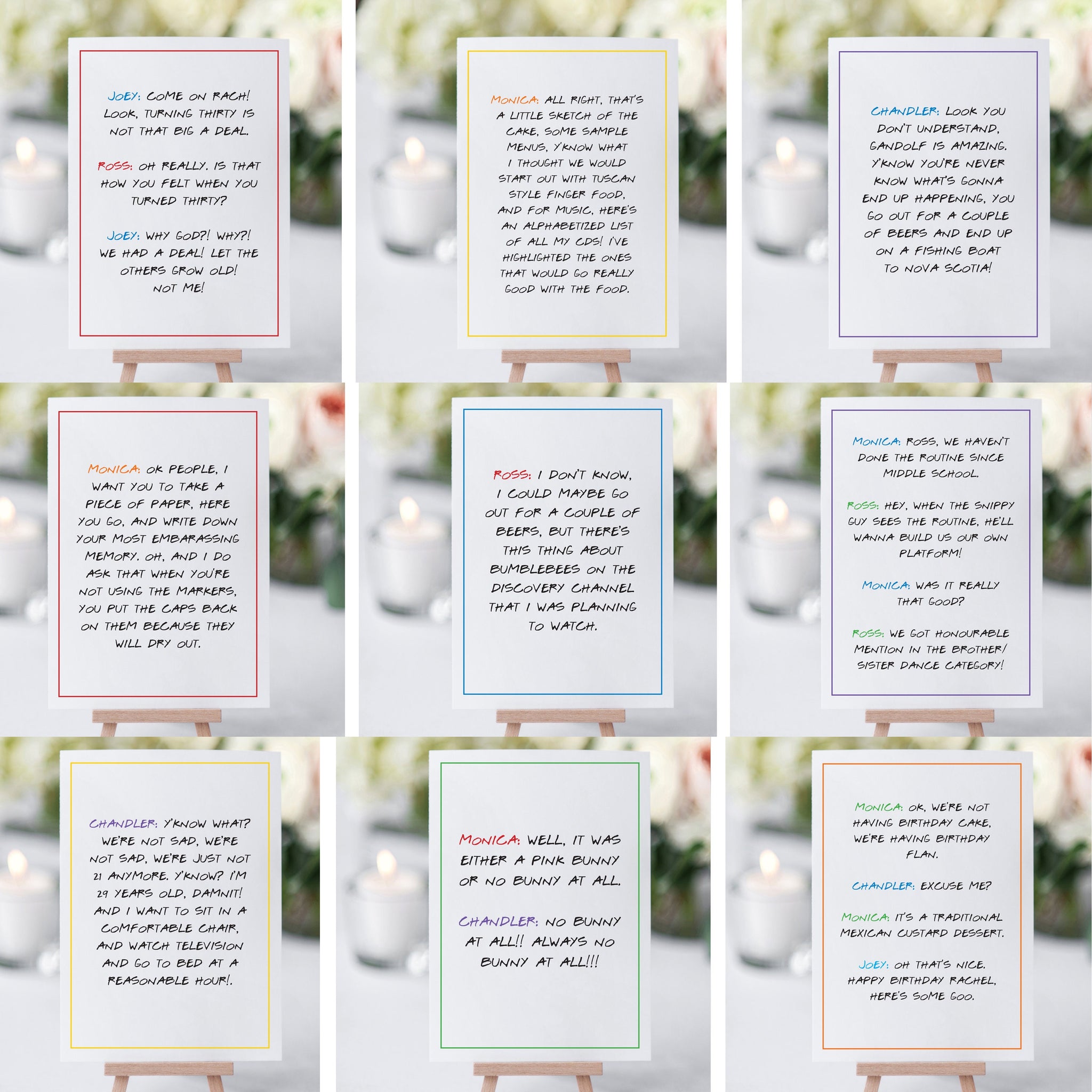 The Ultimate Friends Party Printable Package – awdesignsprintables