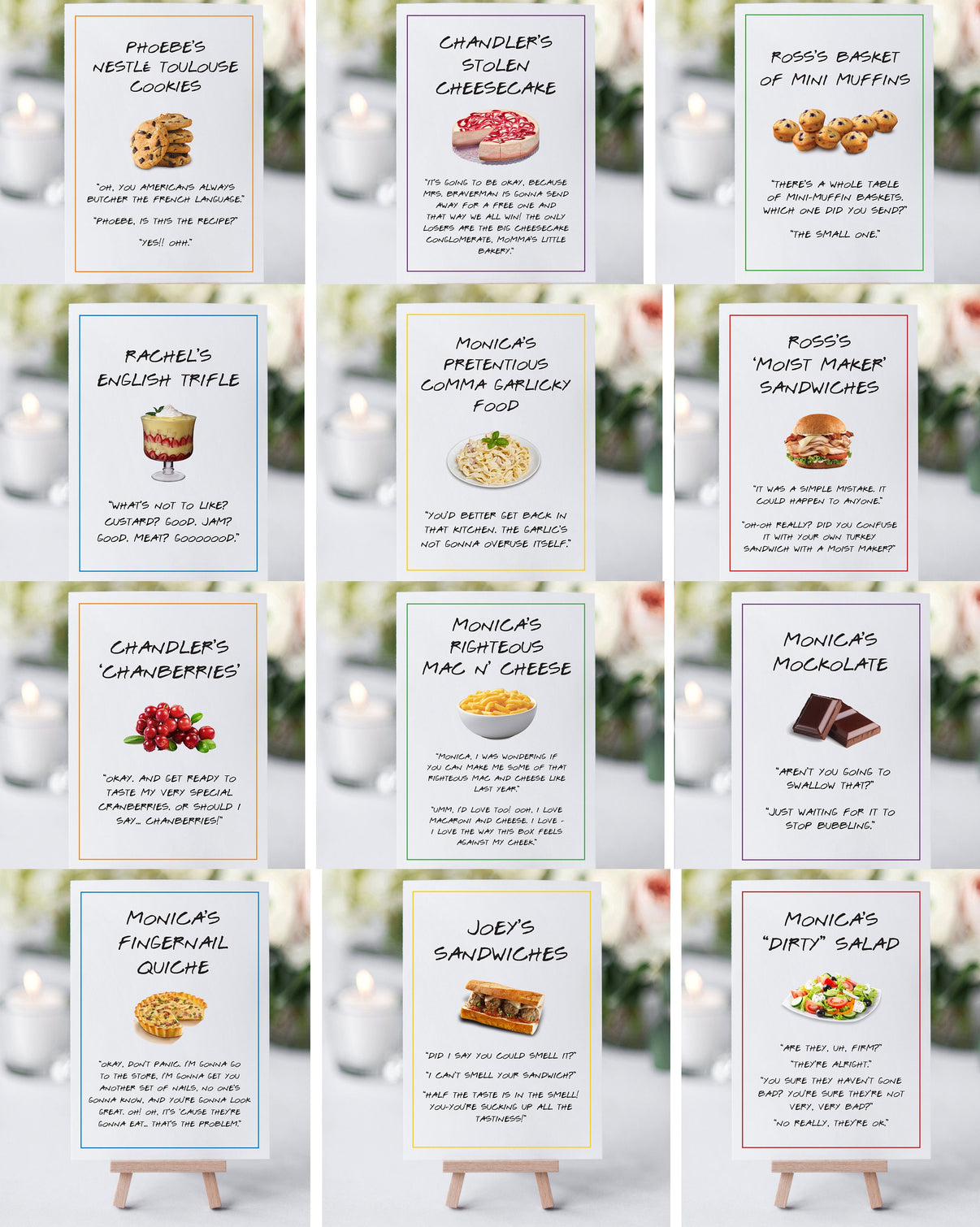 The Ultimate Friends Party Printable Package – awdesignsprintables