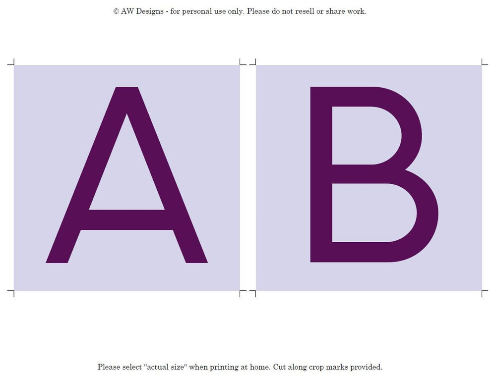 Bridgerton Full Alphabet Banner Printable – awdesignsprintables